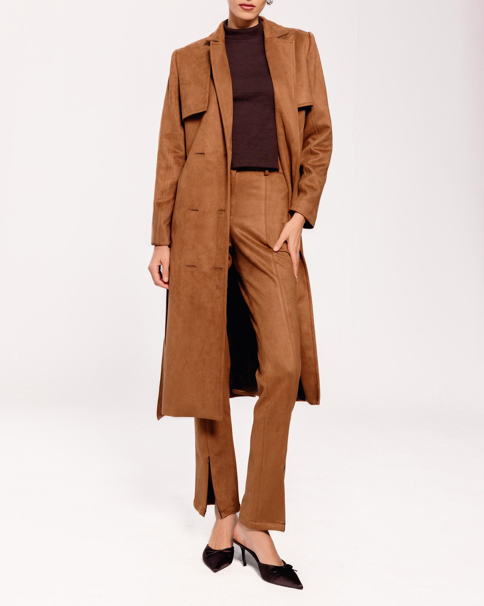 Caramel Suede Set – KIKA